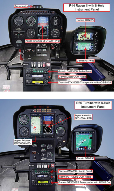 Robinson Helicopter mit neuem Cockpit Design - Valair - Helicopter Services
