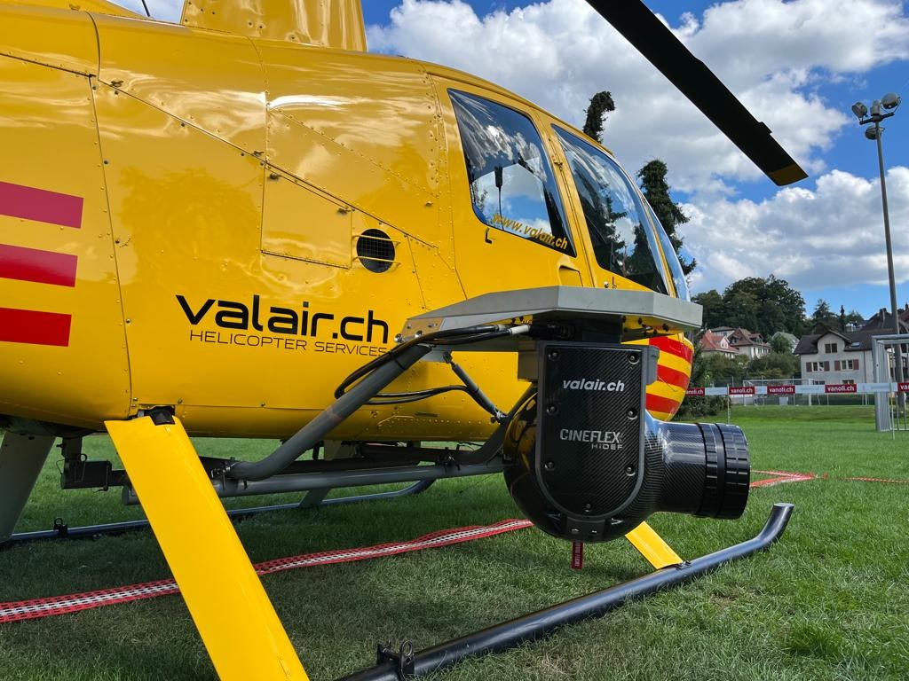 Live broadcast of the PowerMan Zofingen 2022 - Valair - Helicopter Services
